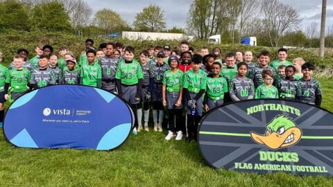 Northants Ducks Score a Touchdown with Support From Vista